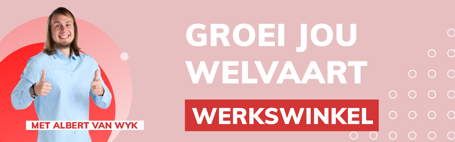 GROEI JOU WELVAART WERKSWINKEL - Albert van Wyk